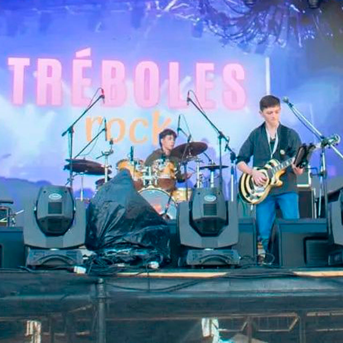 Tréboles, rockandrolleando entre amigos. - Vorterix Santa Rosa